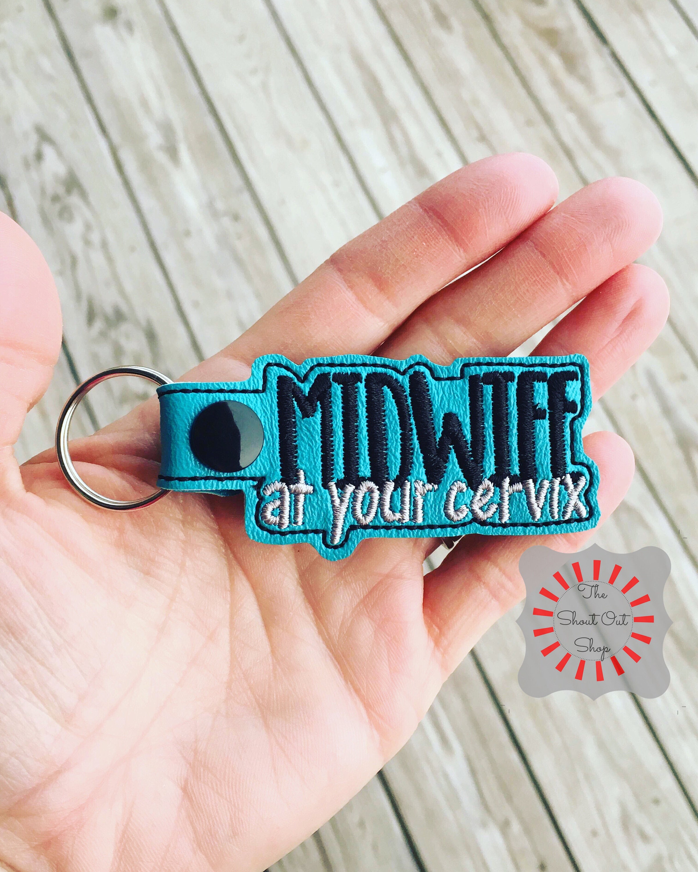 Midwife at Your Cervix Keychain, Midwife Keychain, Midwife Key Chain ...
