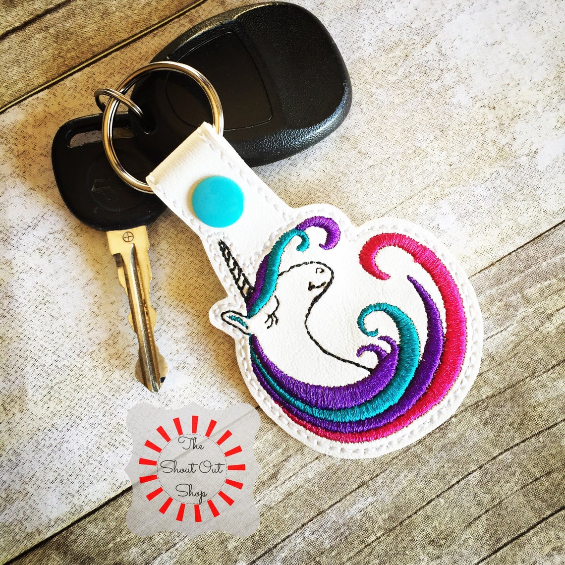 Unicorn Keychain Unicorn Key Chain Unicorn Key Ring Unicorn - Etsy