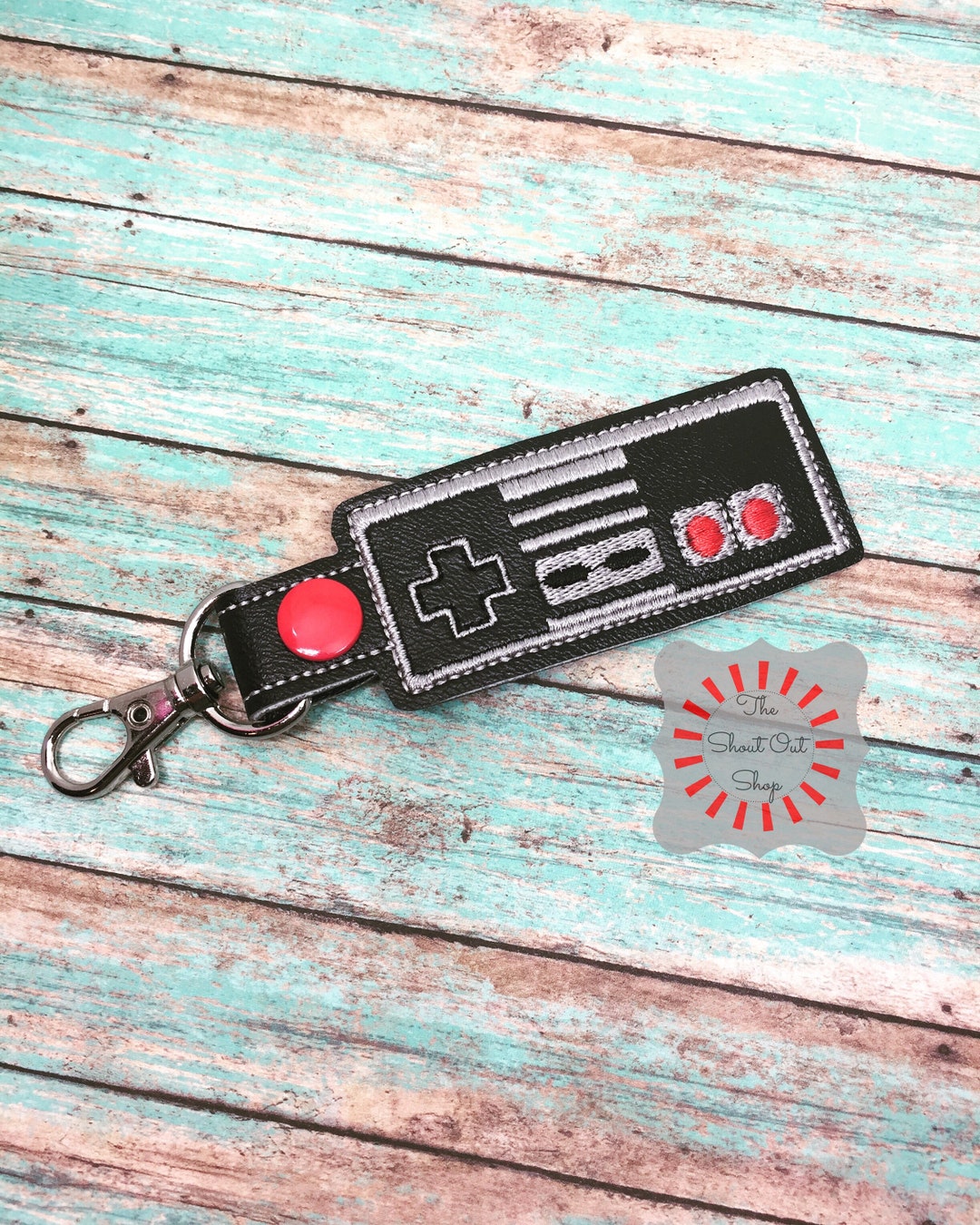 Nintendo Controller Keychain, Nintendo Key Chain, Nintendo Keyfob ...