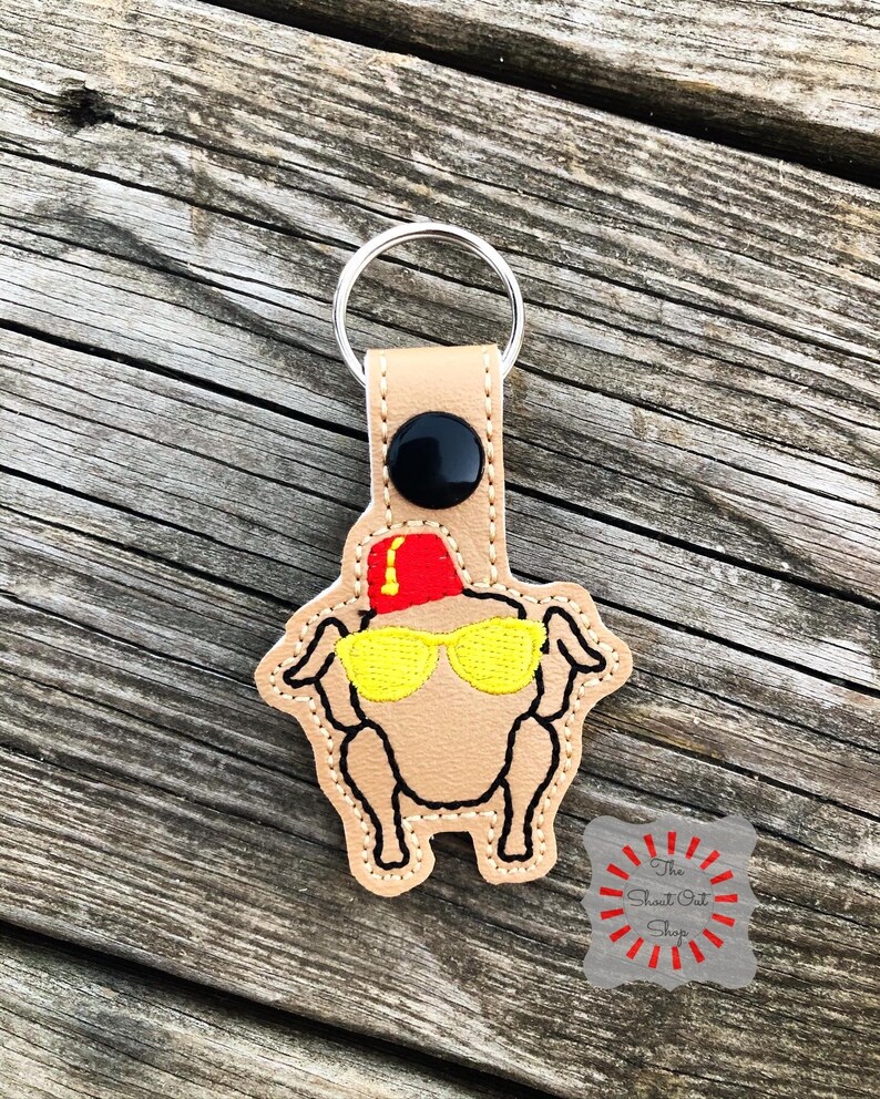 Turkey Keychain, Turkey Key Chain, Turkey Key Ring, Turkey Keyring ...