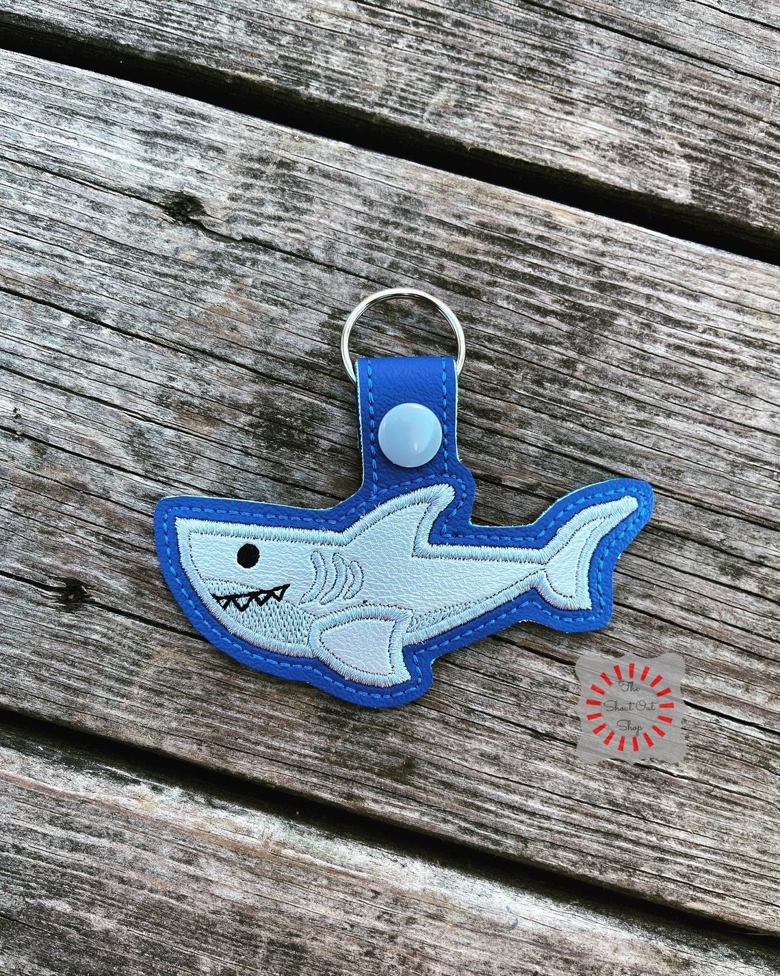 Shark Keychain Shark Key Chain Shark Keyring Shark Keyfob - Etsy