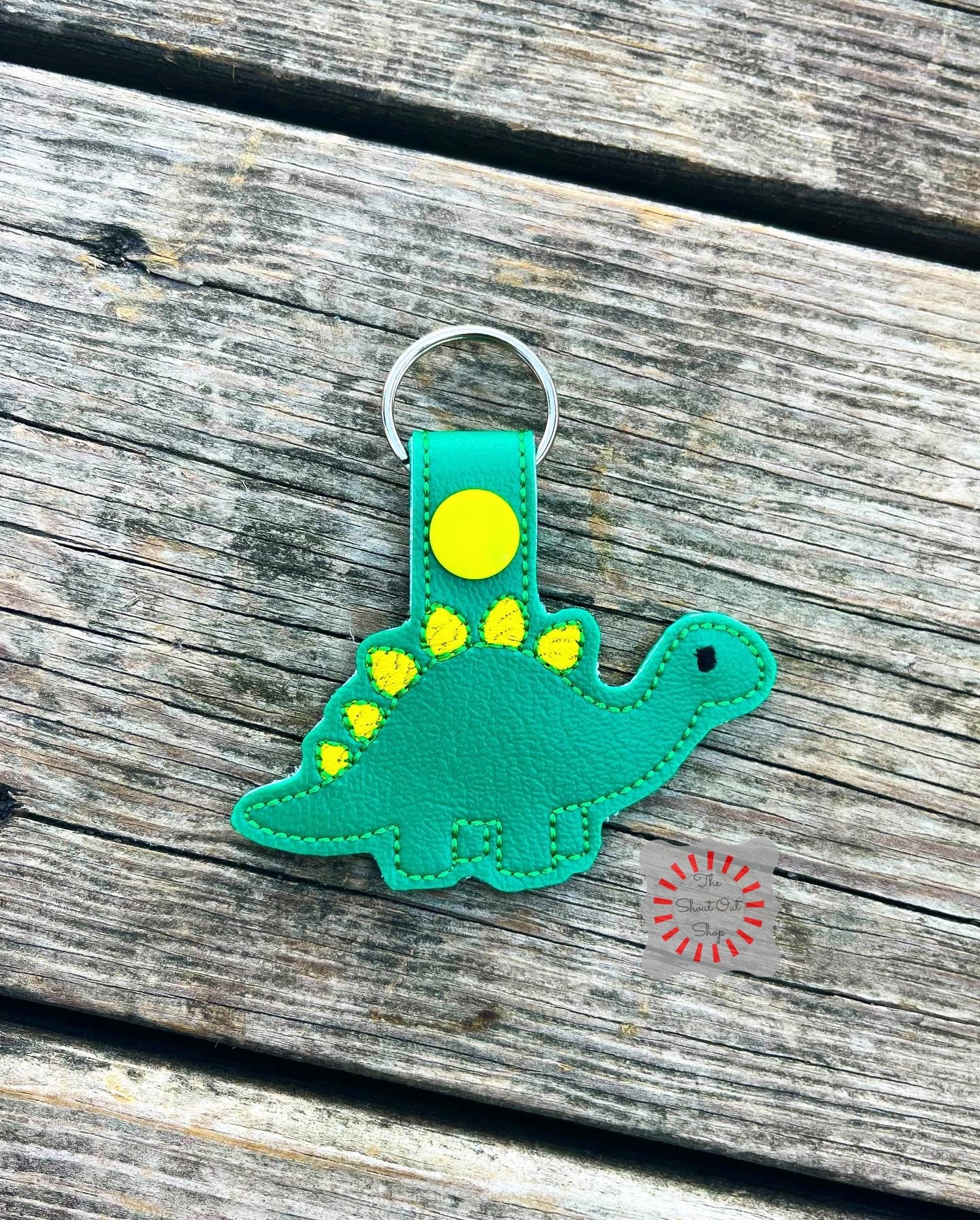 Stegosaurus Keychain Stegosaurus Key Chain Stegosaurus - Etsy