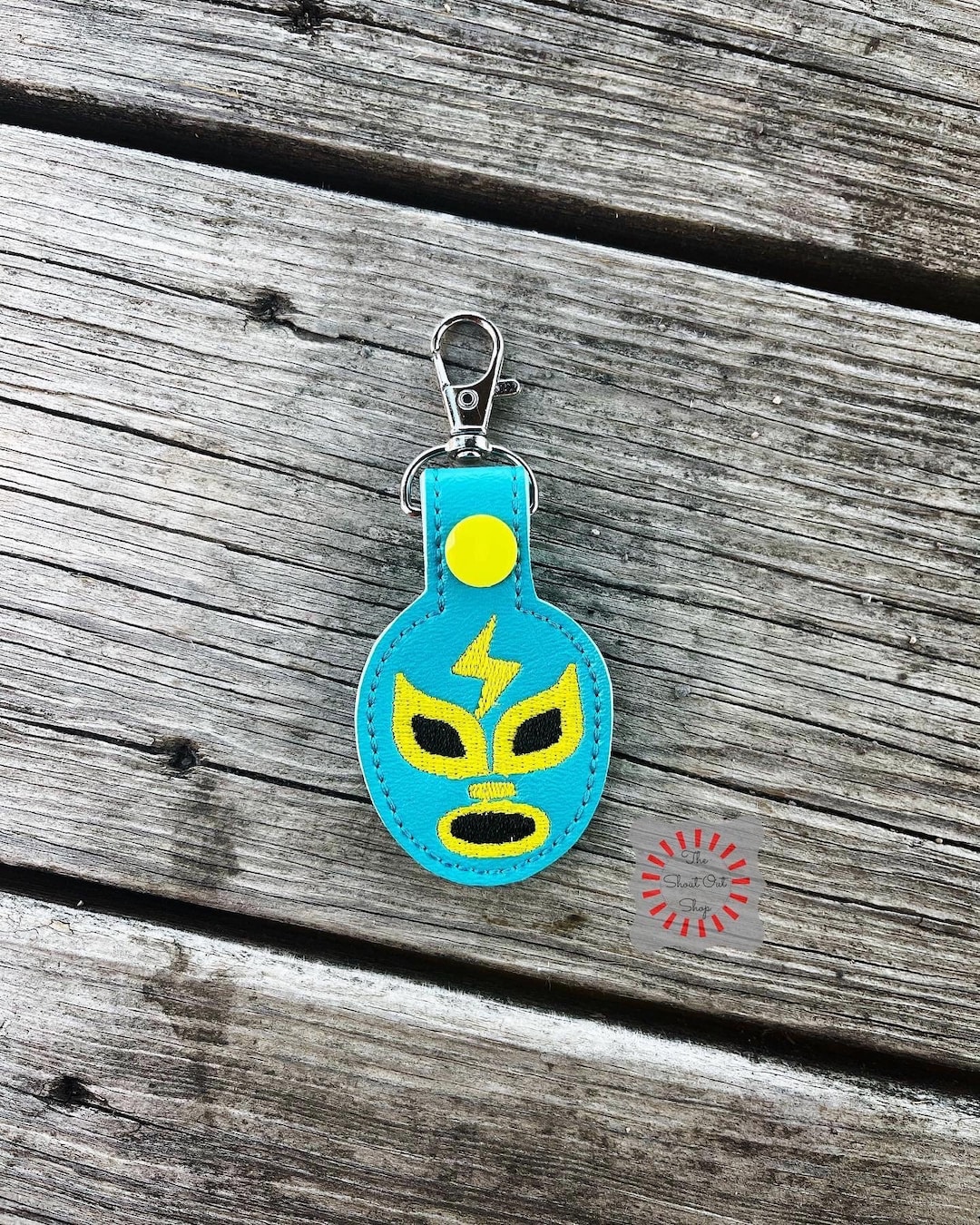 Wresting Mask Keychain, Wrestling Mask Key Chain, Wrestling Mask Key ...
