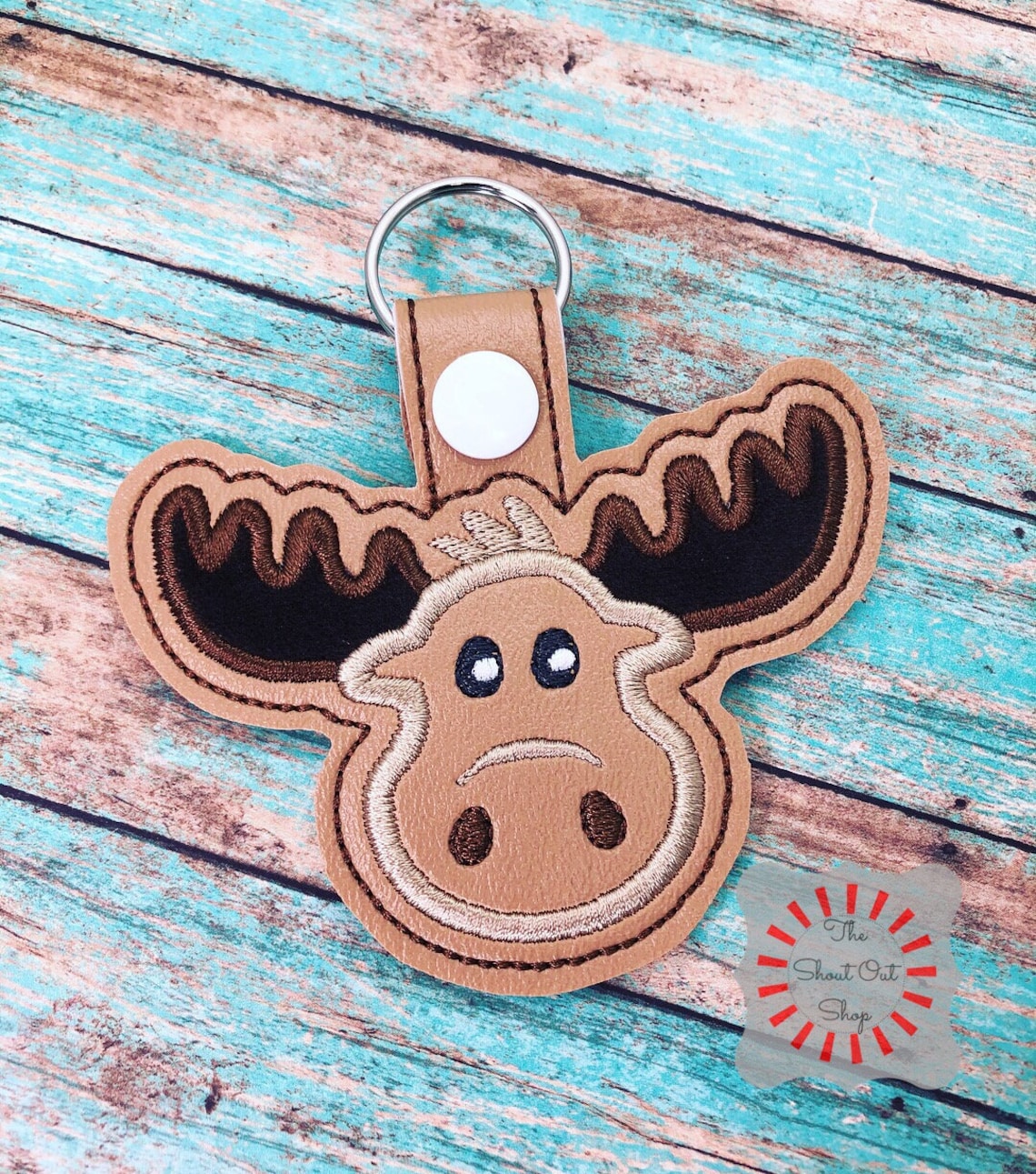 Moose Keychain Moose Key Chain Moose Keyring Moose Charm | Etsy