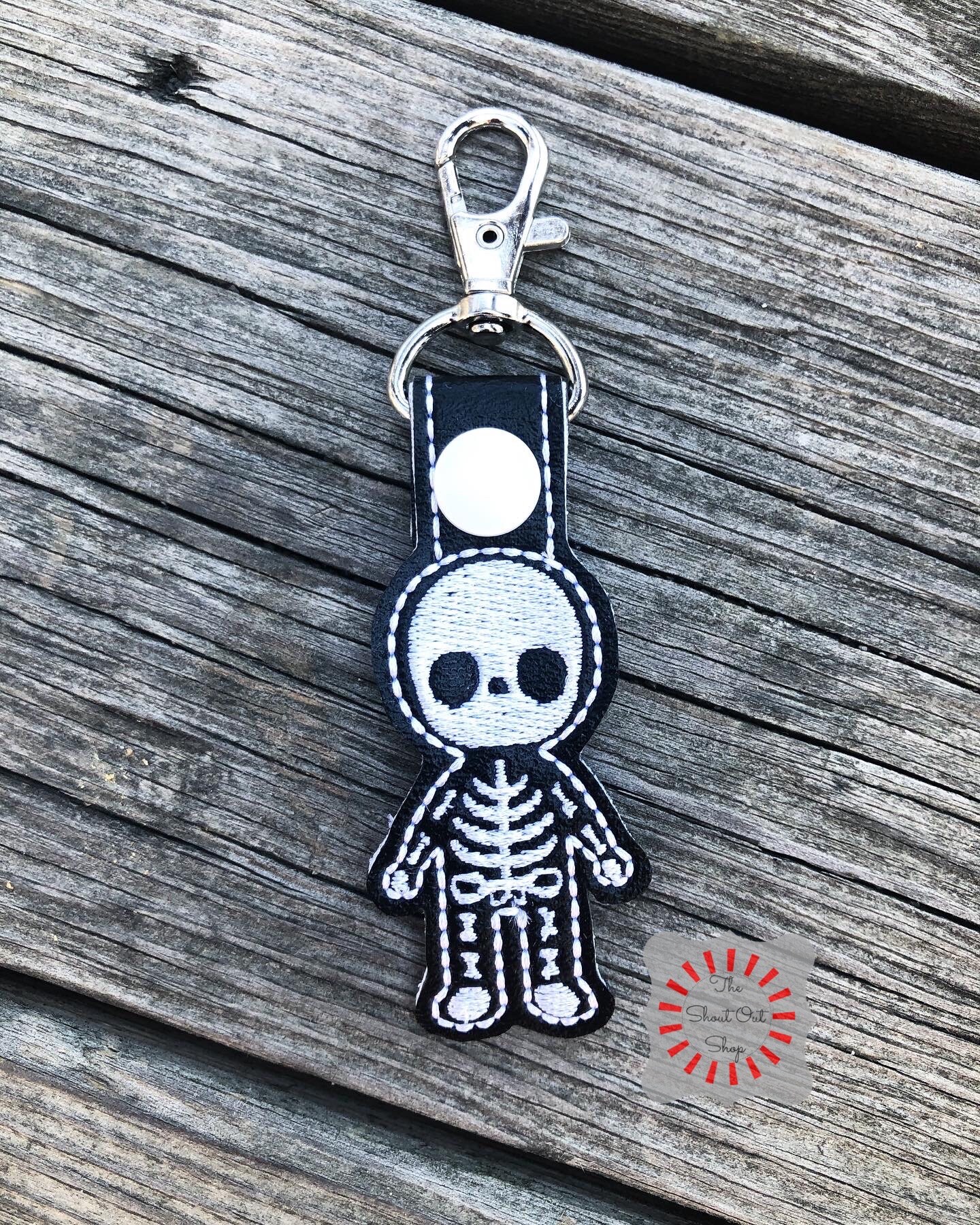 Skeleton Keychain Skeleton Key Chain Skeleton Key Ring - Etsy