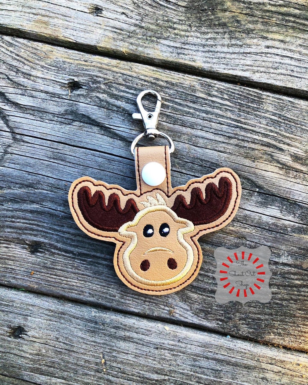 Moose Keychain, Moose Key Chain, Moose Keyring, Moose Charm, Moose ...