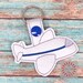 Airplane Keychain, Airplane Key Chain, Airplane Keyring, Airplane Key ...