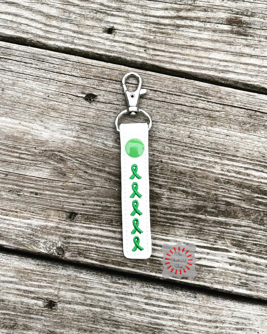 Mental Health Awareness Ribbon Keychain, Mental Health Awareness Key ...