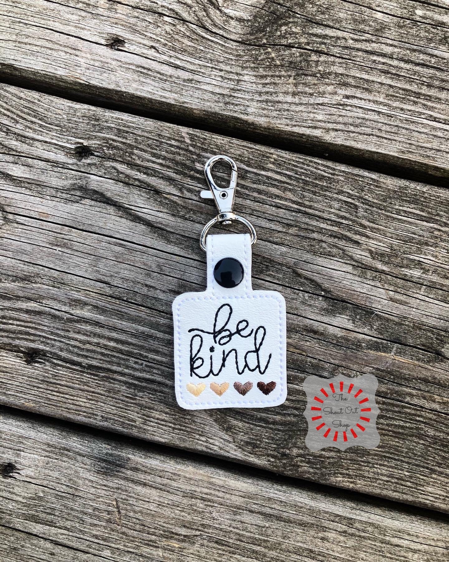 Be Kind Keychain, Be Kind Key Chain, Be Kind Key Ring, Be A Nice Human ...