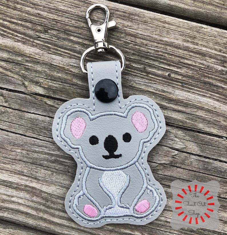 Koala Keychain Koala Bear Key Chain Marsupial Koala Love | Etsy