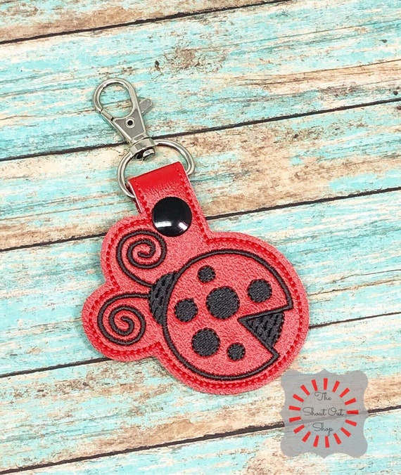 Ladybug Keychain Ladybug Key Chain Ladybug Keyring Ladybug | Etsy