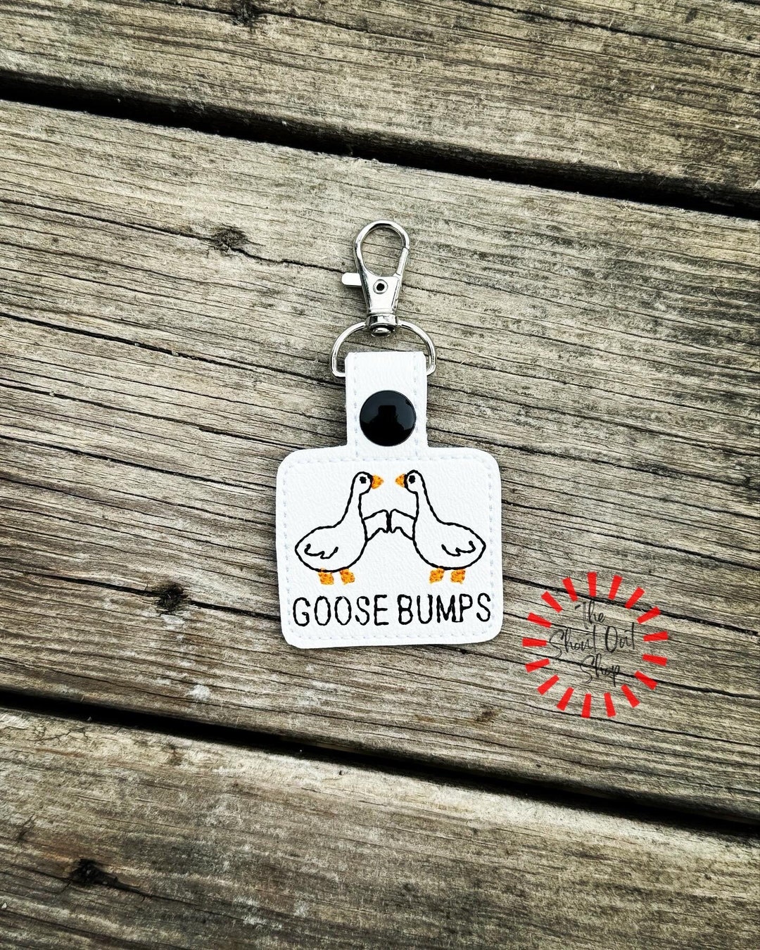 Goose Bumps Keychain, Goose Bumps Key Chain, Goose Bumps Keyring, Goose ...