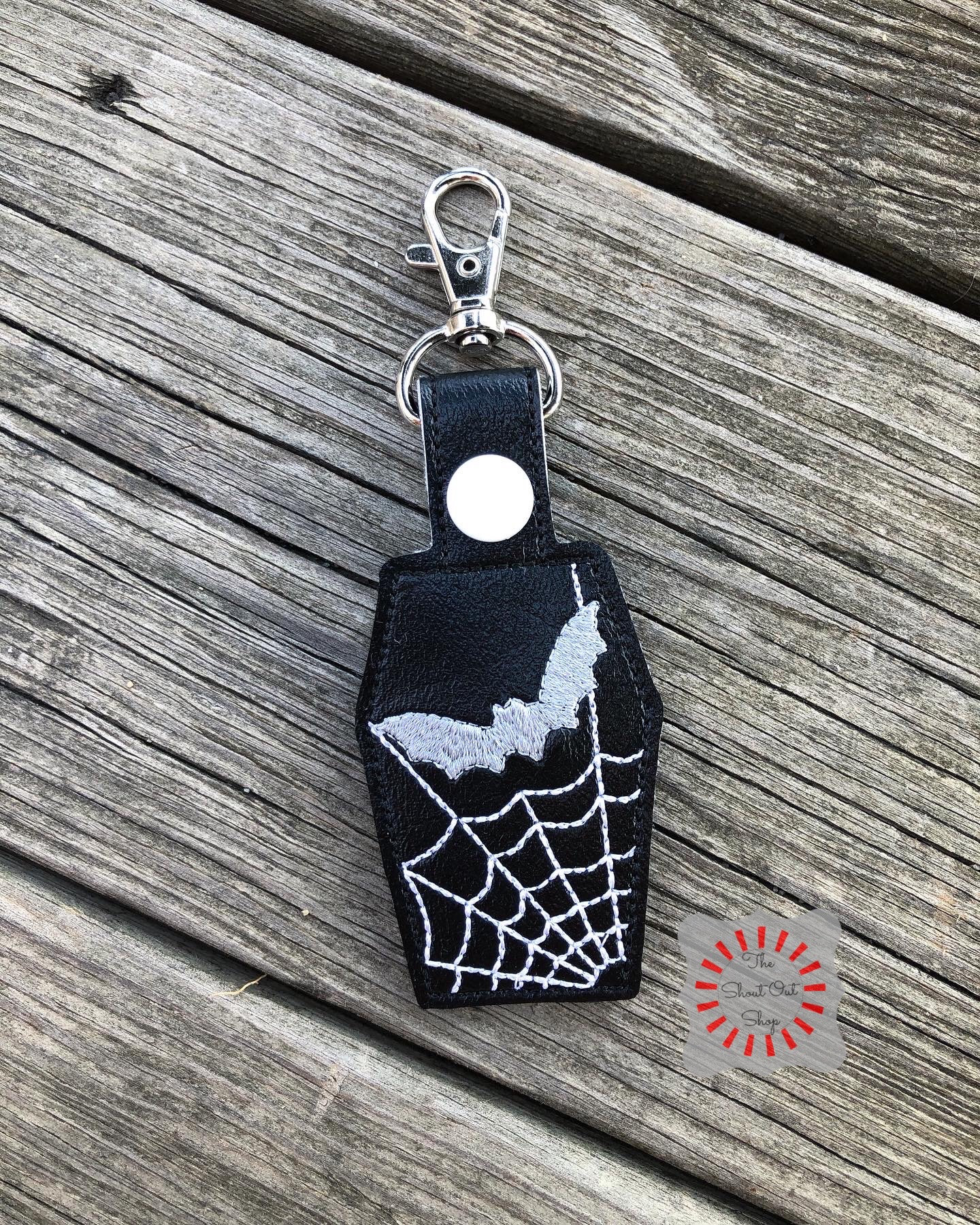 Coffin Keychain Coffin Key Chain Coffin Keyfob Coffin Key | Etsy