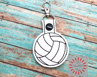 Volleyball Key Ring - Etsy