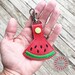 Watermelon Keychain Watermelon Key Chain Watermelon Keyring - Etsy
