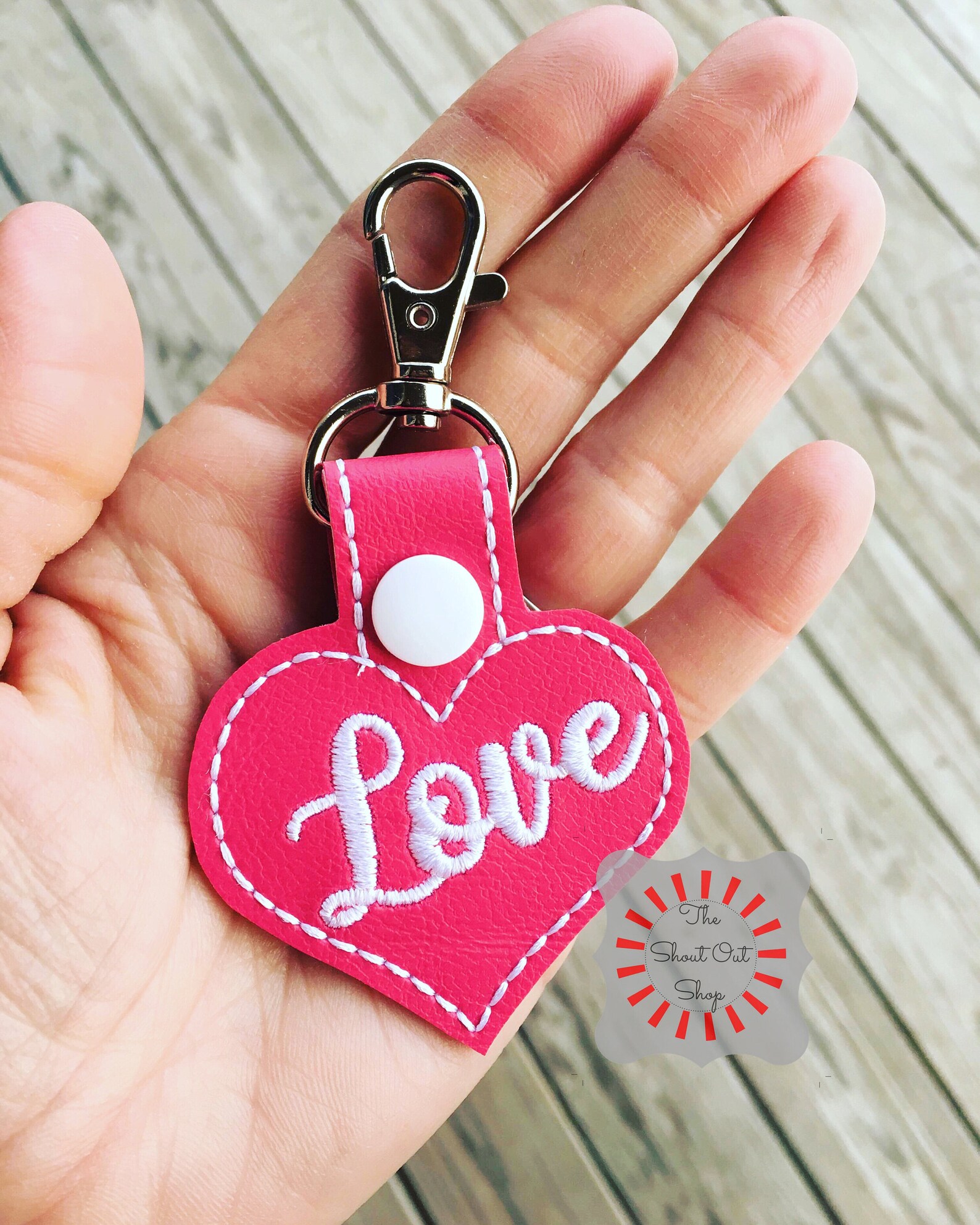 Heart Full of Love Keychain, Heart Keychain, Heart Key Chain, Heart ...