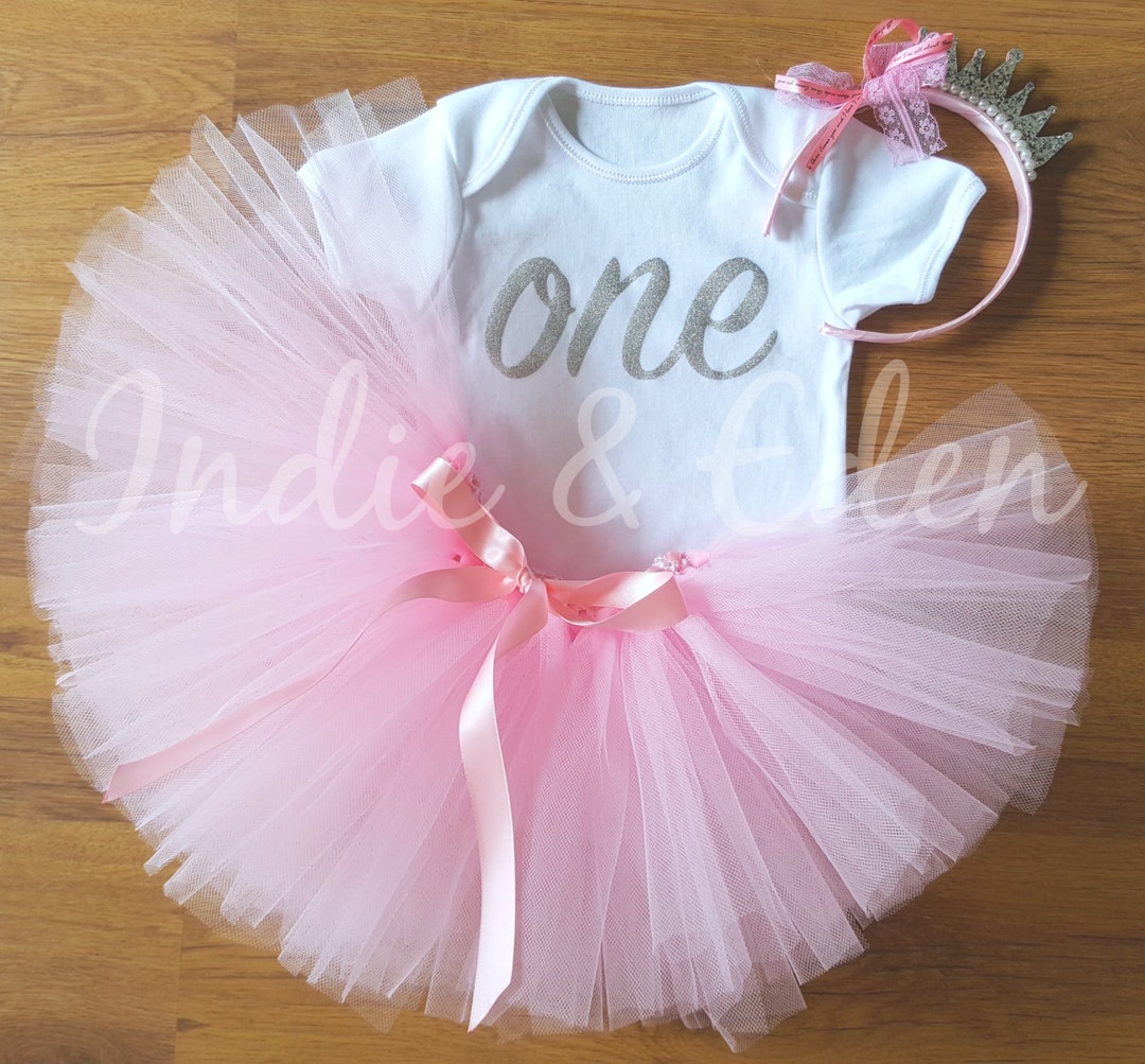 Girls Tutu 1st Birthday Girl Birthday Tutu Baby Tutu Outfit Baby Girls ...