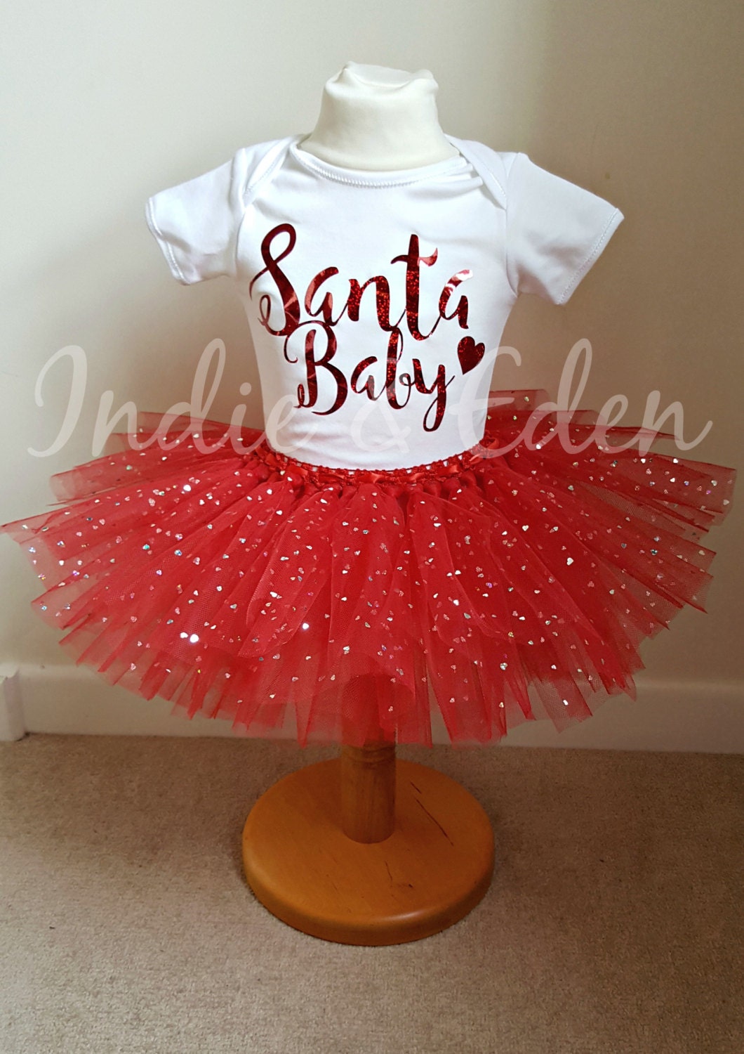 Girls Tutu 1st Christmas Christmas Tutu Santa Baby | Etsy
