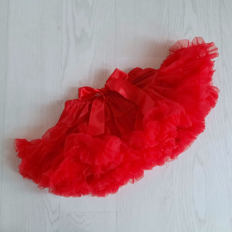 Tutu rojo - Etsy México