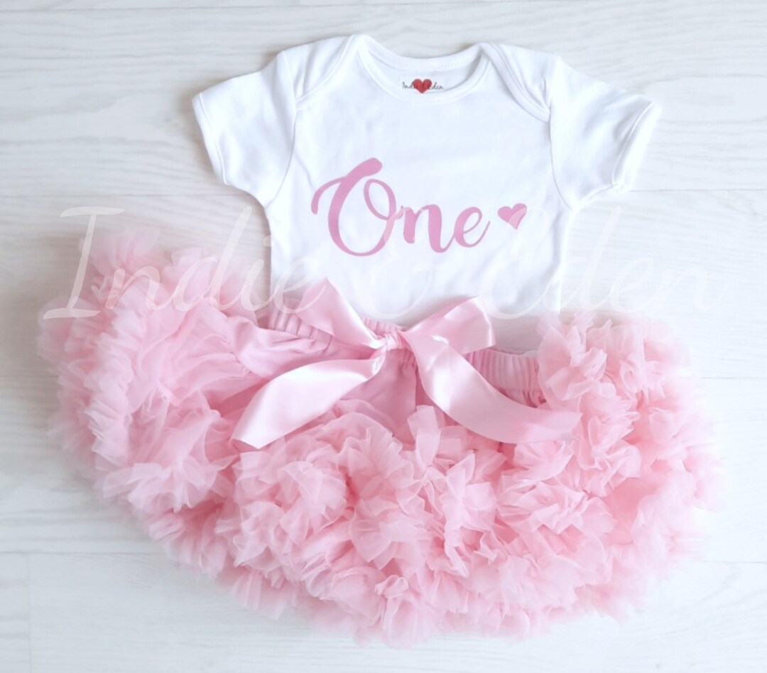 Girls Tutu 1st Birthday Girl Birthday Tutu Baby Tutu Outfit Baby Girls ...