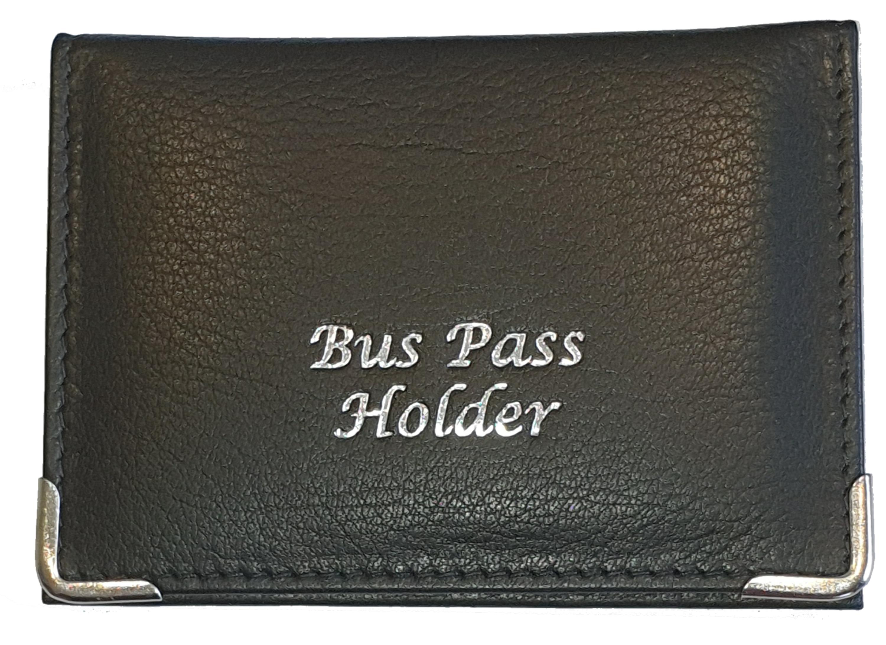 Soft Real Leather Coloured Bus / Train Pass / ID / Oyster / Travel Card ...