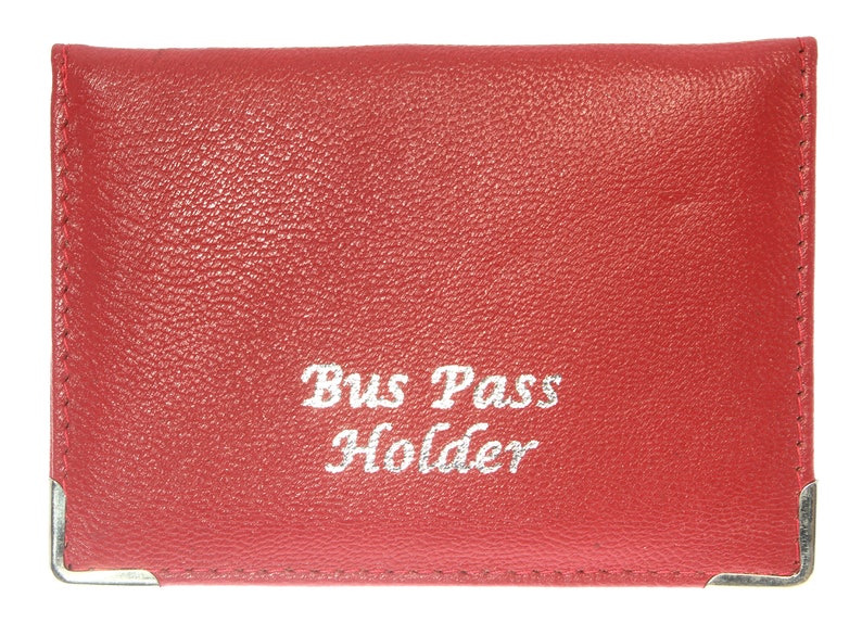 Soft Real Leather Coloured Bus / Train Pass / ID / Oyster / Travel Card ...