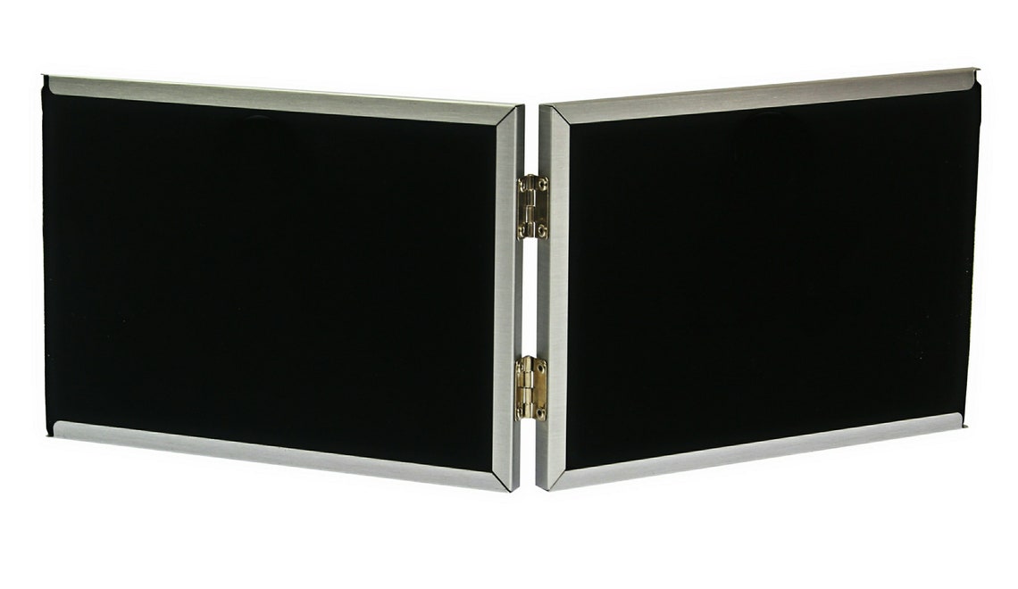 Personalised Double Photo Frame Hold 2 Picture Silver Twin - Etsy UK