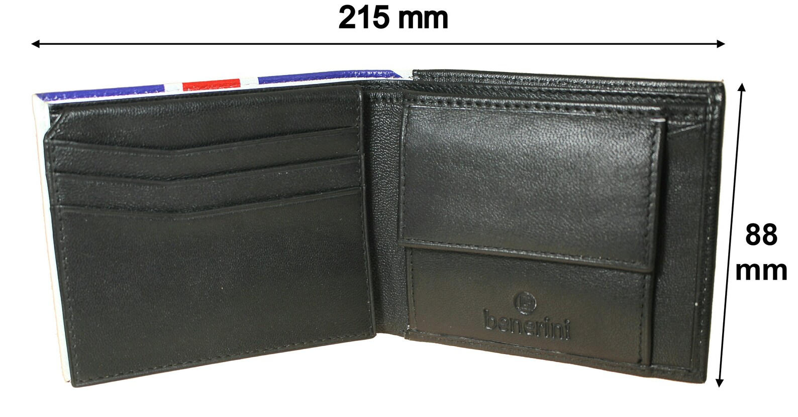 Union Jack Men Soft Genuine Leather Bi Fold Wallet Holds 6 - Etsy UK