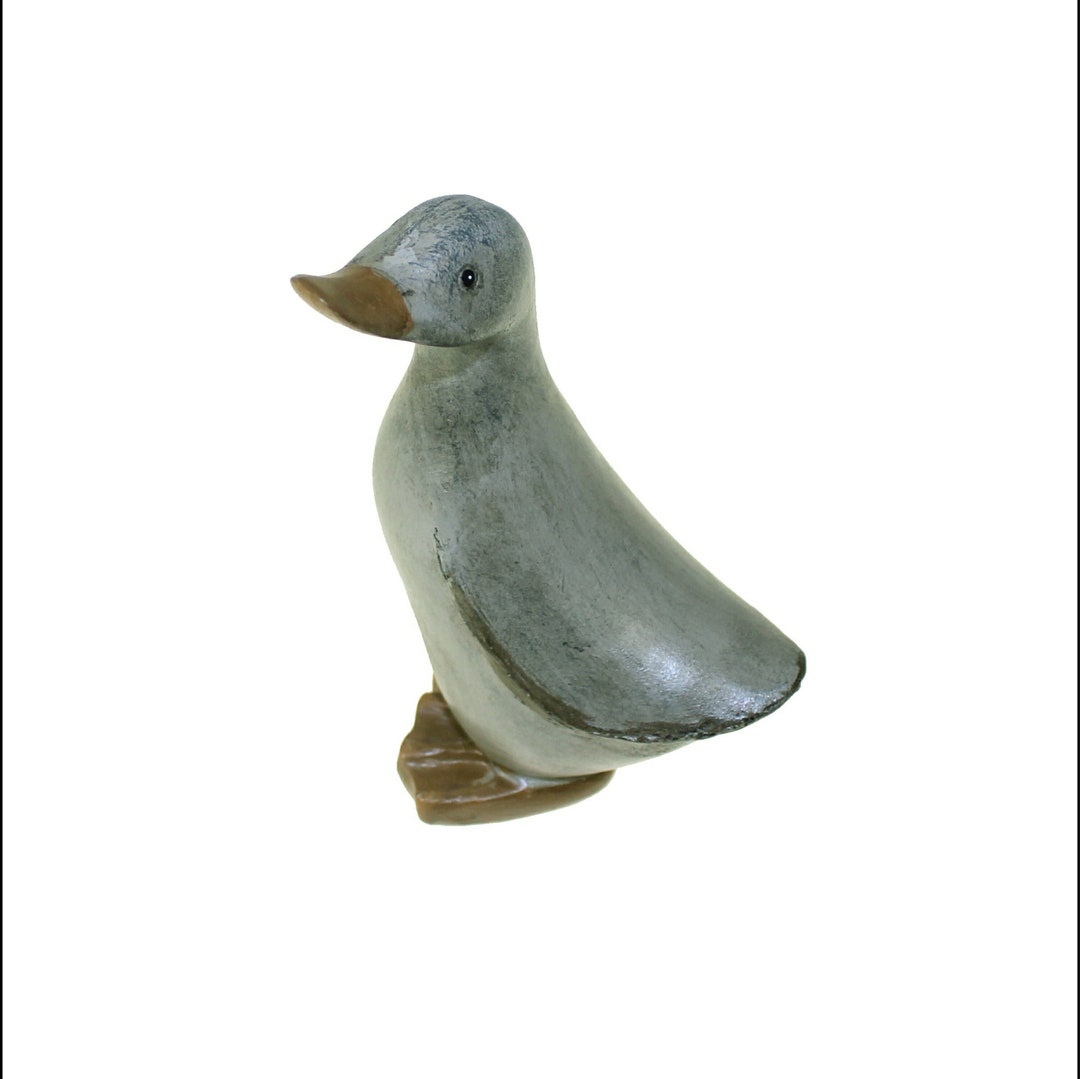 Resin Duck Ornament Statue Figurine 16 X 10 Cm - Etsy