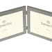 Personalised Double Photo Frame Hold 2 Picture Silver Twin Landscape ...
