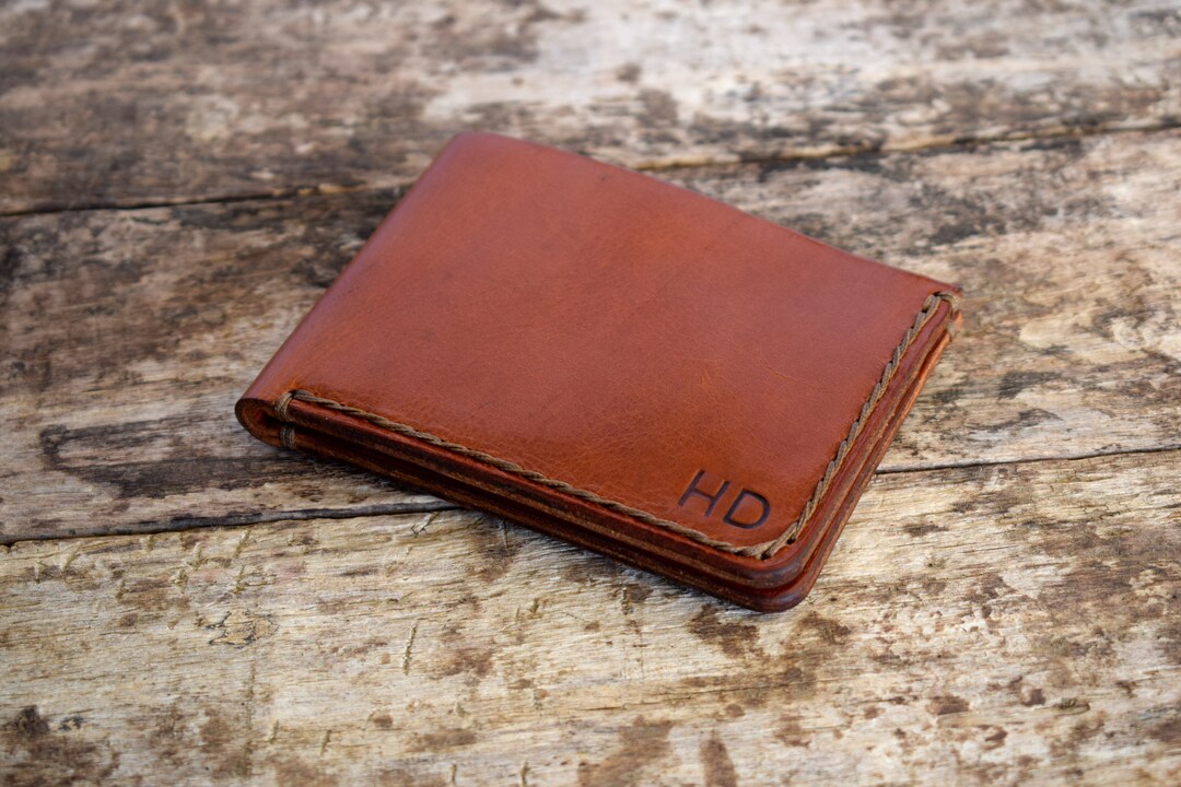 Leather Wallets Mens, Leather Man Wallet Veg Tan,handmade, Leather ...