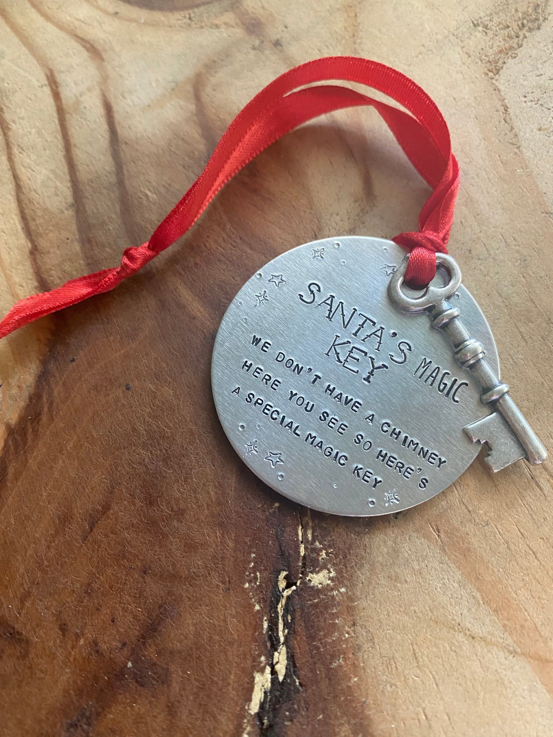 Santa Key Ornament Key for Santa Magic Christmas Key No Chimney Santa ...