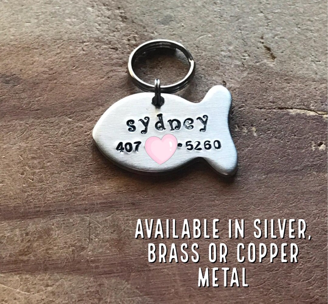 Cat Id Tag Cat Name Tag Pet Id Tag Cat Tag Cute Id Pet Tag Custom Pet ...