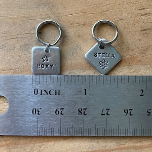 Custom Horse Name Tag: Aluminum Bridle Tag With Picture Stamp - Etsy