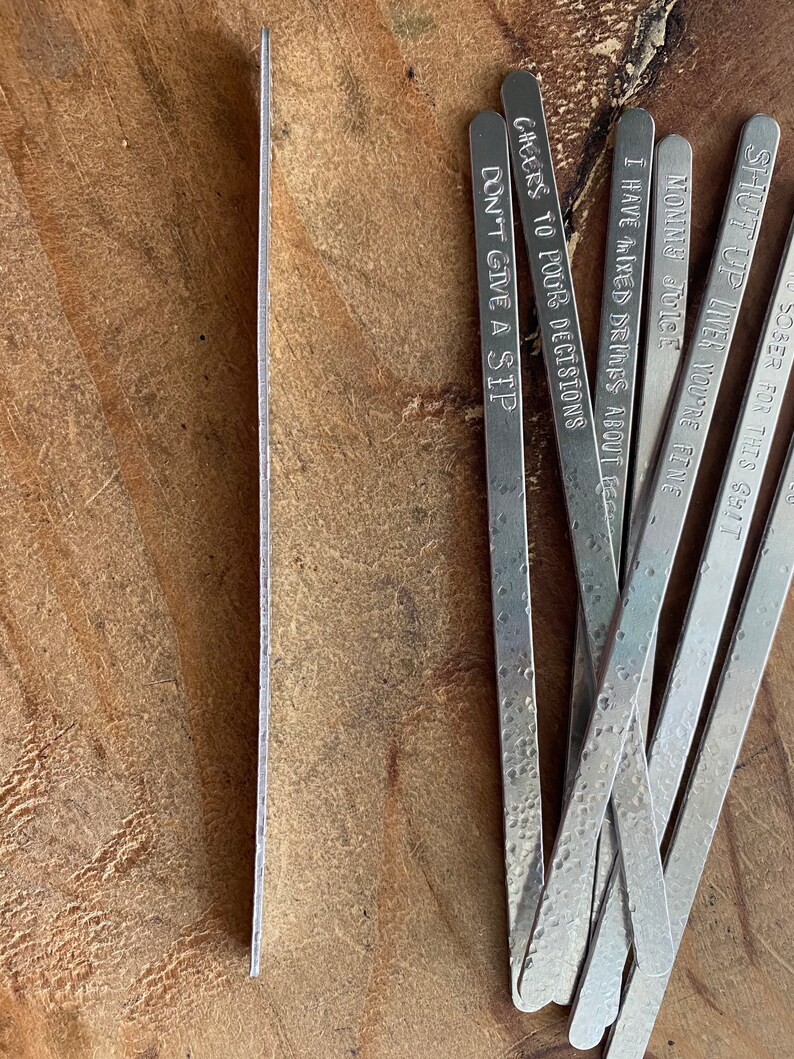 Custom Drink Stirrers Cocktail Stirrers Gift for Bars Cocktail - Etsy