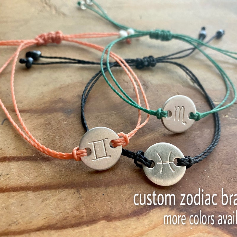 Zodiac Bracelets - Etsy
