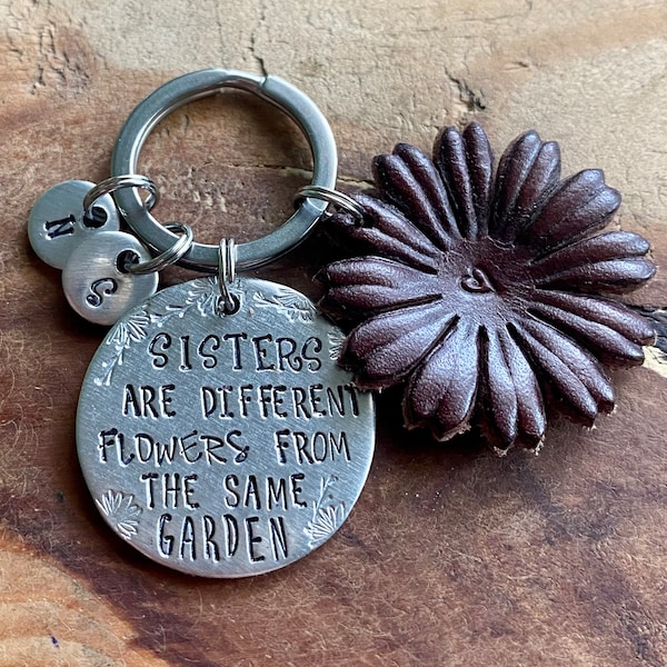 Sister Key Chain - Etsy