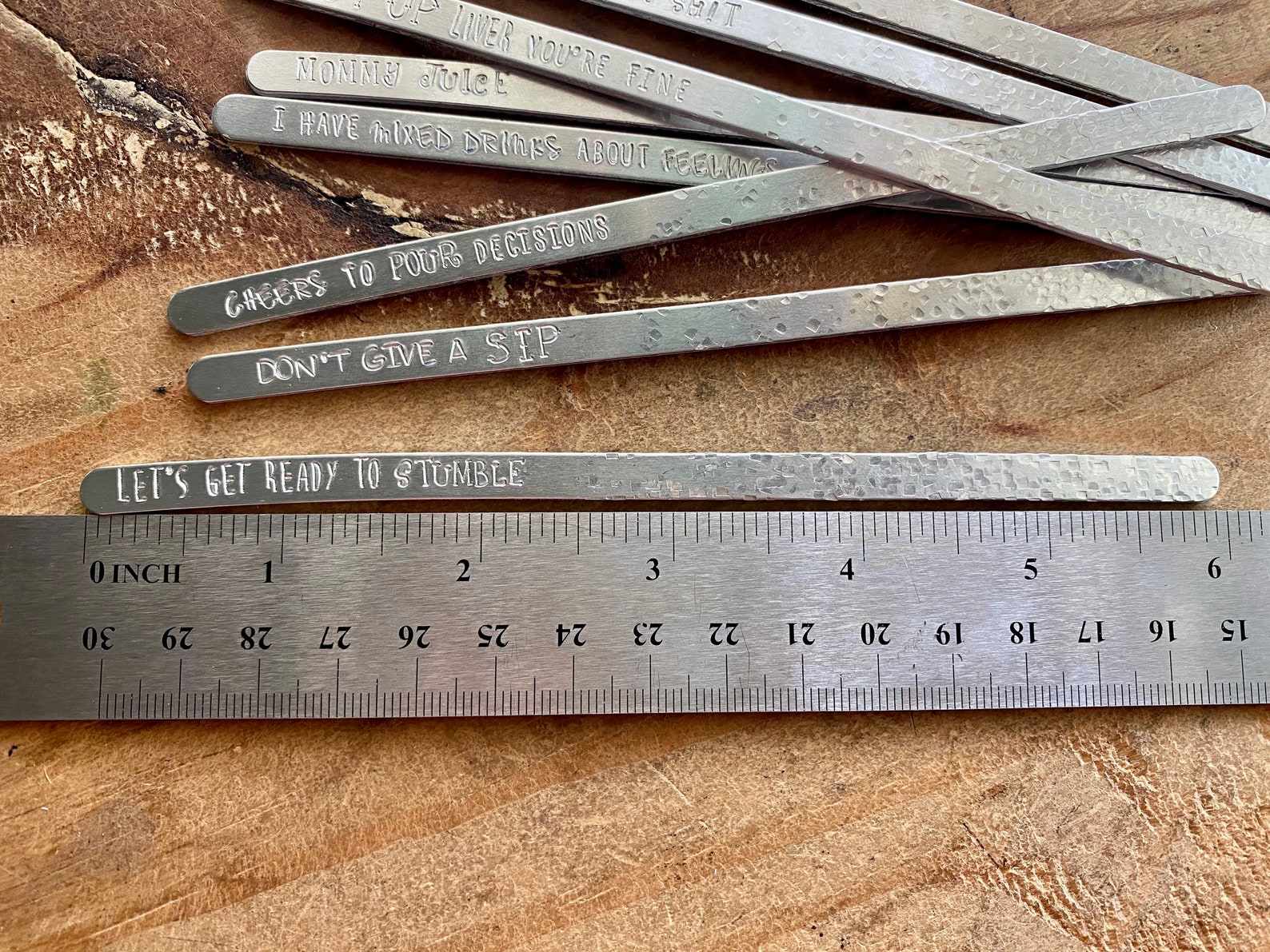 Custom Drink Stirrers Cocktail Stirrers Gift for Bars Cocktail Lover ...