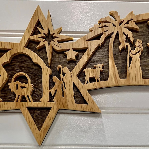 Nativity Star - Etsy