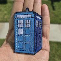 Doctor Who Inspired Canvas Iron-on Patch, Set 1 - Etsy