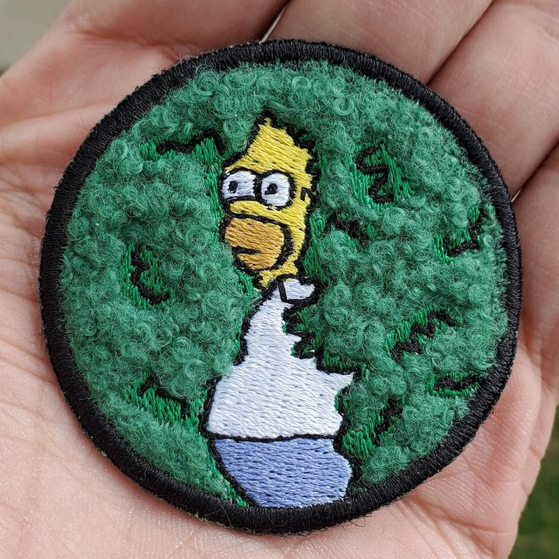 Simpsons Patch - Etsy