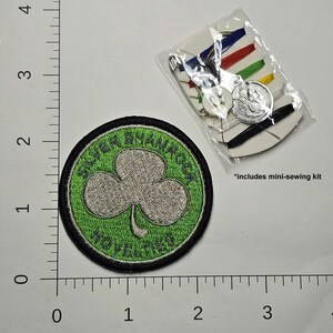 Halloween III Silver Shamrock Embroidered Patch - Etsy
