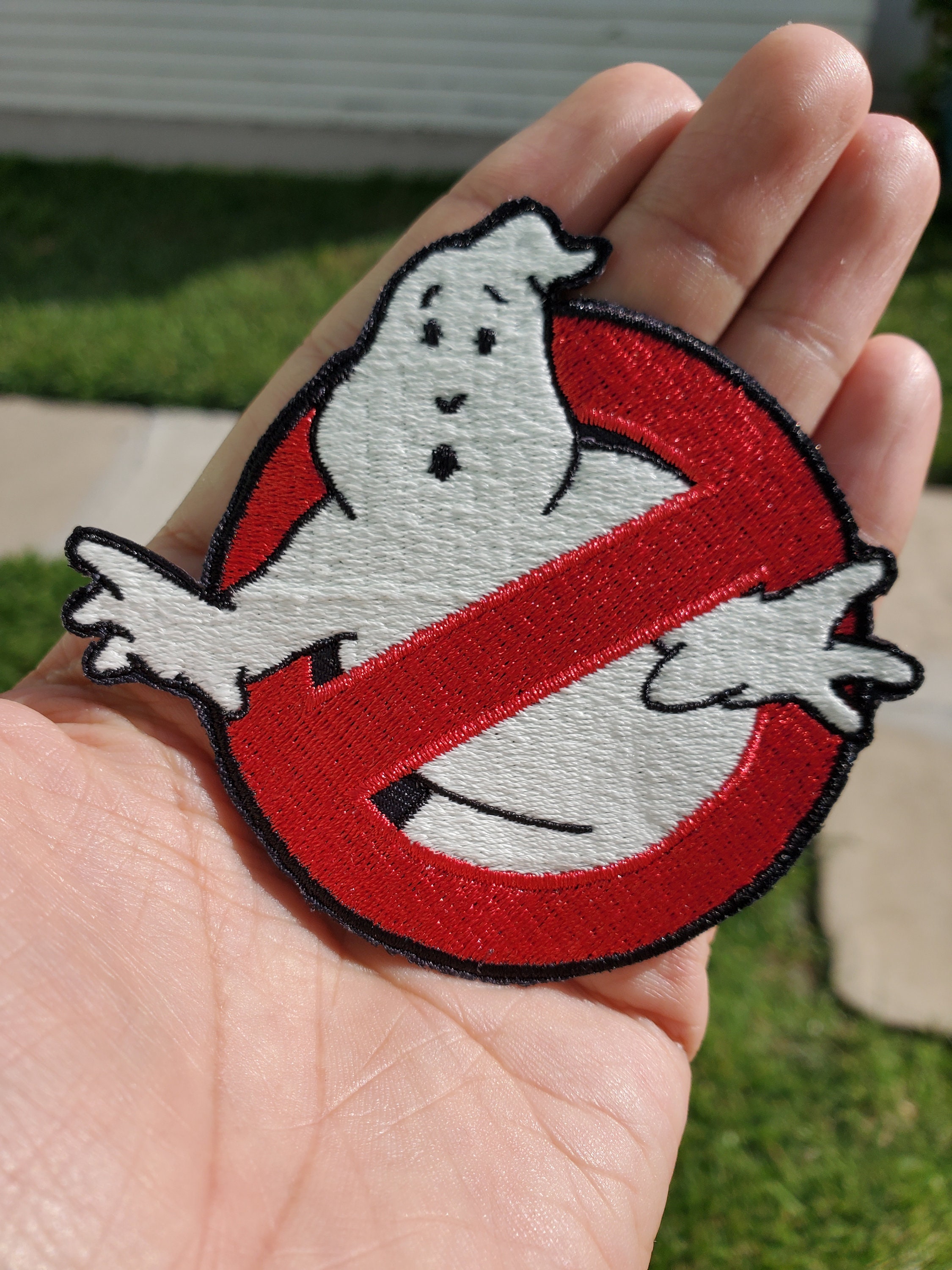 Ghostbusters No Ghost Embroidered Patch Glow-in-the-dark - Etsy