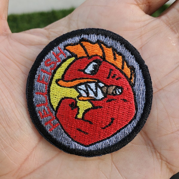 Flying Hellfish - Etsy