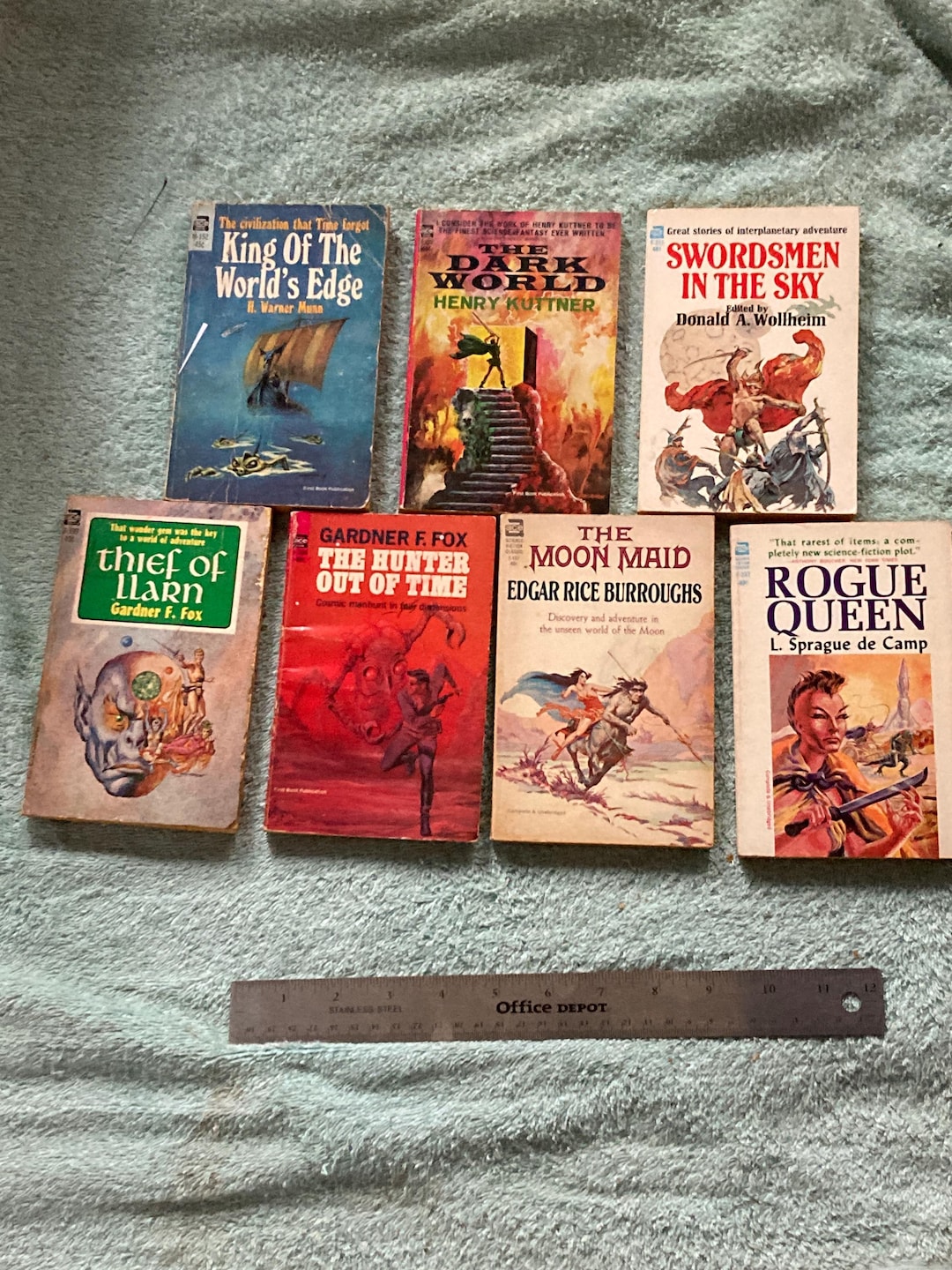 Vintage Fantasy Paperbacks-lot of 7-mixed-1960-fair - Etsy