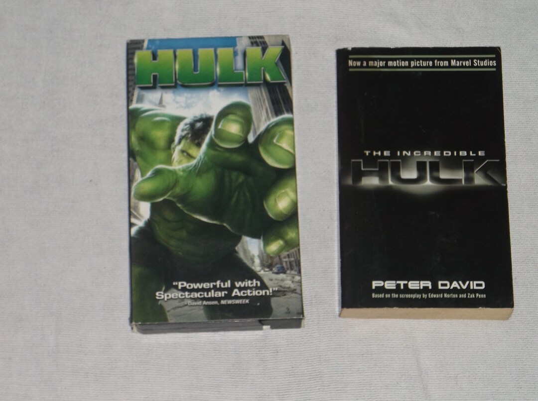 VHS -lot of 2-the Hulk-1990-fair - Etsy