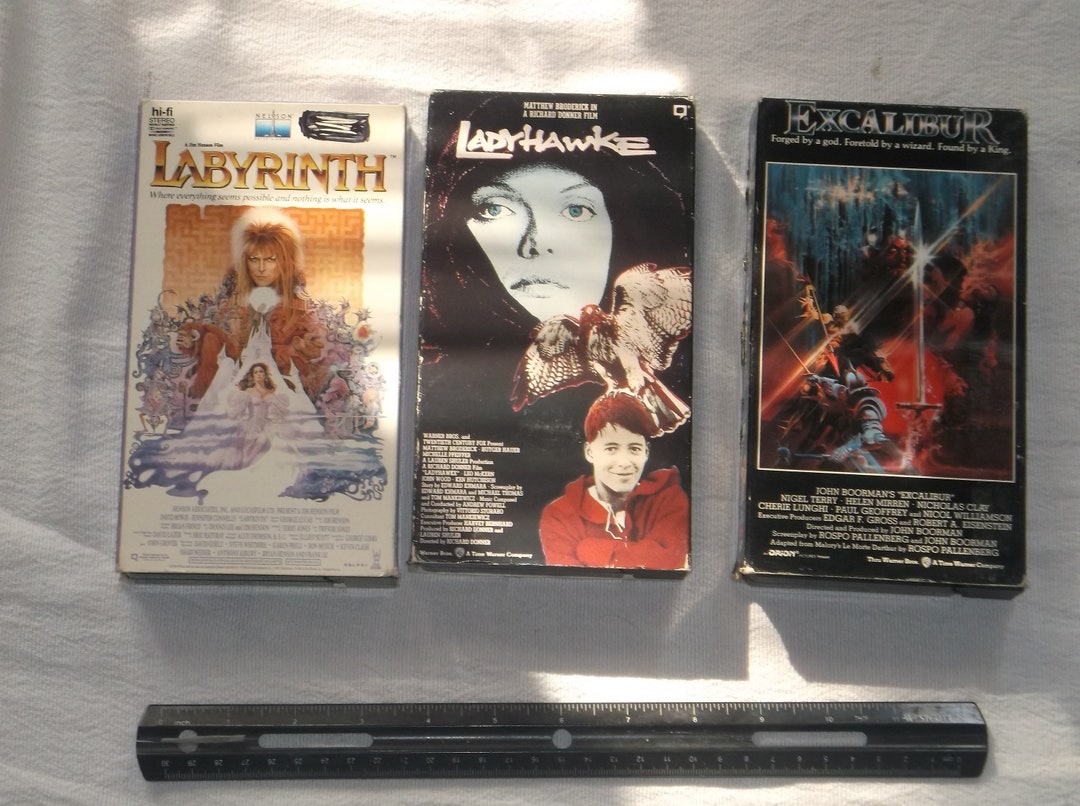 Vhs-fantasy-lot of 3-1990-fair - Etsy