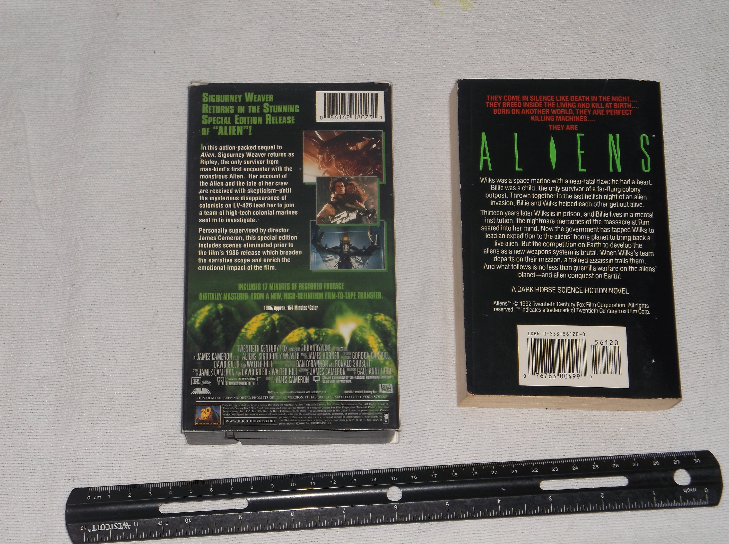 VHS-aliens-lot of 2-1990-fair | Etsy