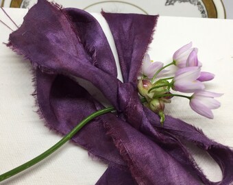 Sari silk ribbon | Etsy