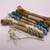 MULBERRY SILK Embroidery Set No.2 With 5 Threads and Eco-dyed Fabric ...